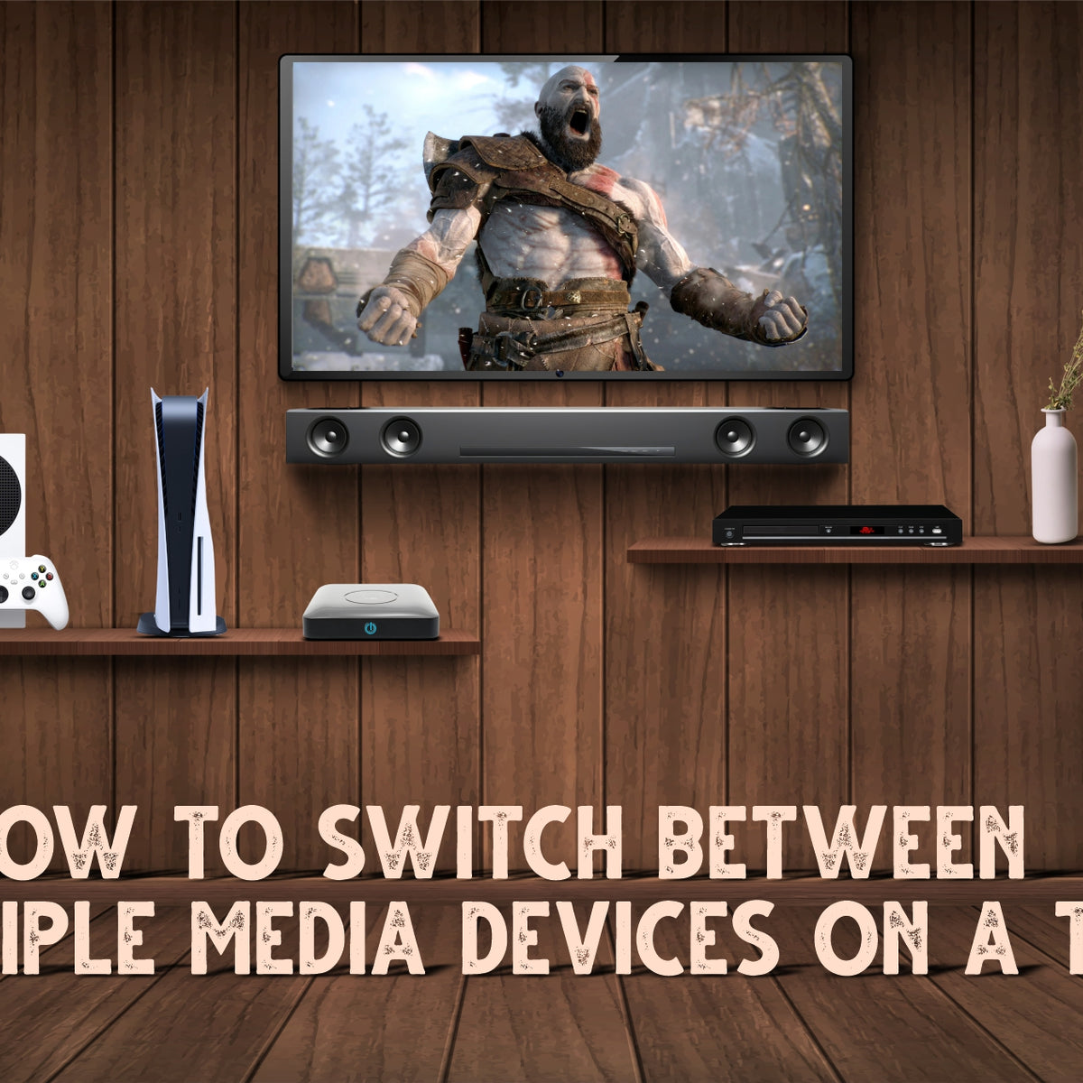How to connect multiple HDMI sources to a TV/display using a 4K HDMI S ...