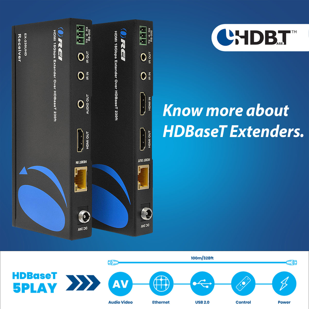 What is HDBaseT and what is an HDBaseT extender? – OREI.COM
