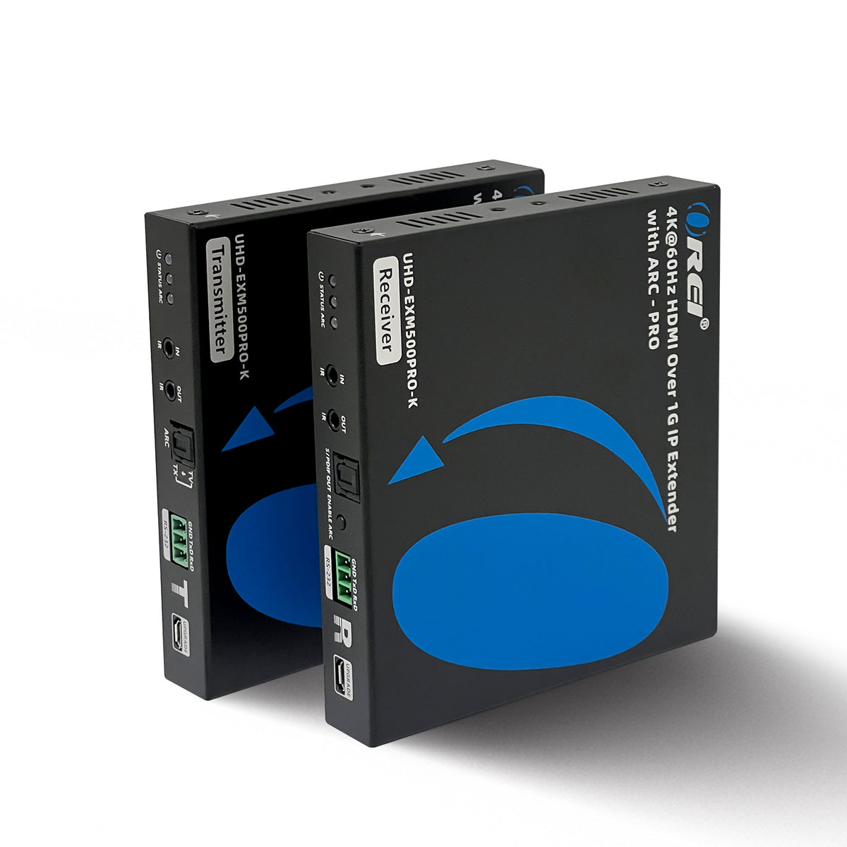 4K@60Hz HDMI Over 1G IP Extender with ARC-PRO (UHD-EXM500PRO-K) – OREI.COM