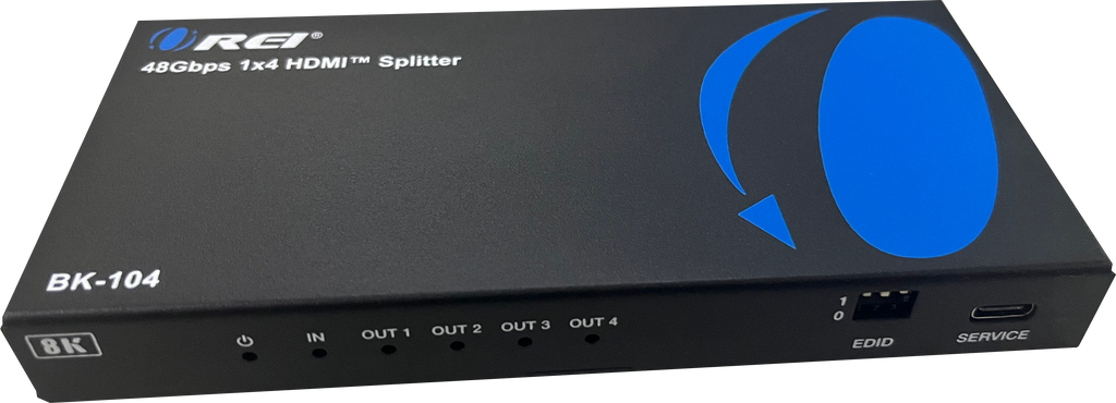 Buy 2x2 8K HDMI Splitter | 2-in 2-out | EDID | OREI – OREI.COM