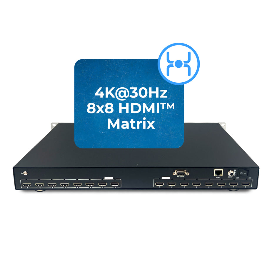 4K@30Hz 8x8 HDMI™ Matrix - (HDS-808) – OREI.COM