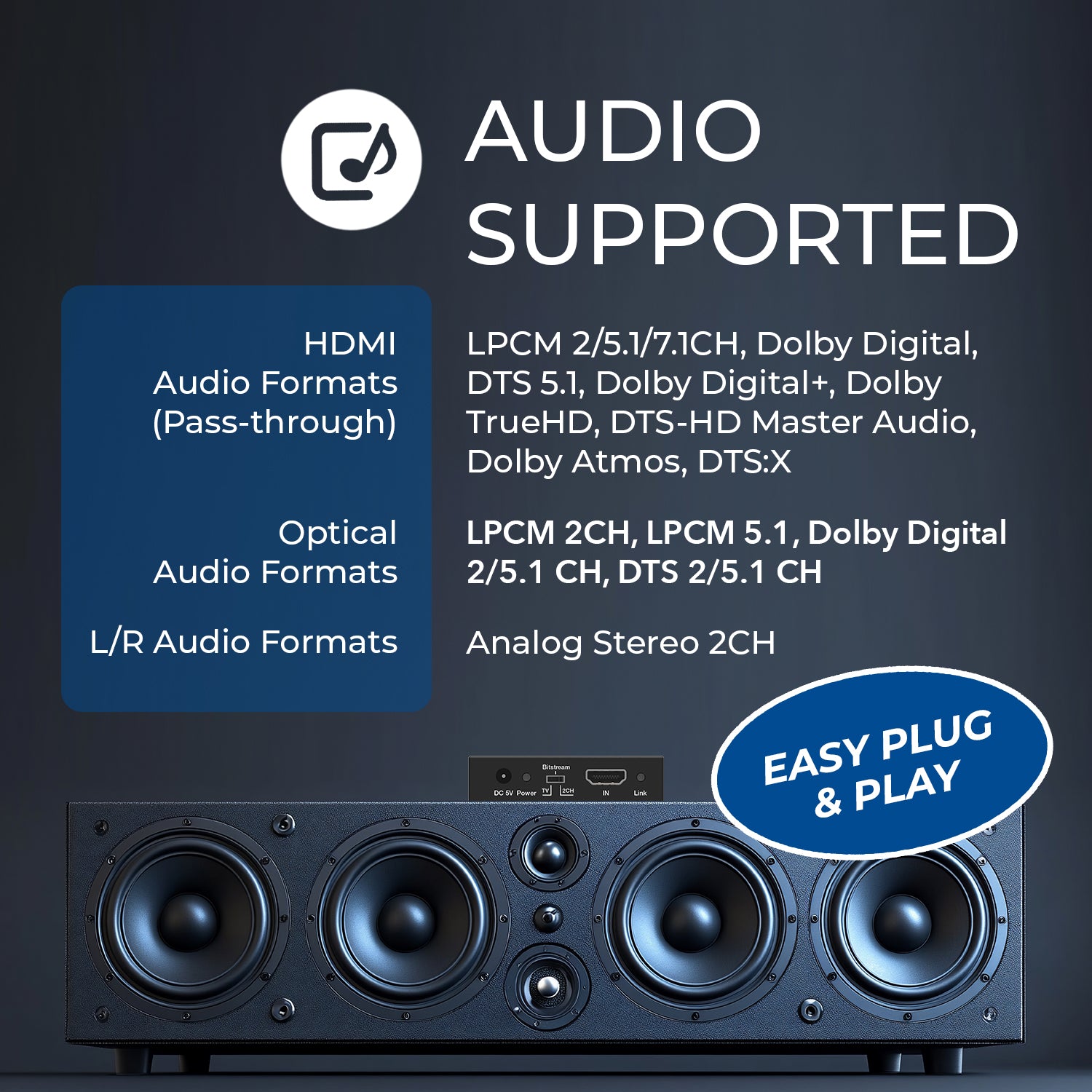 HDMI Audio Extractors | Elevate Your Sound Experience with OREI – OREI.COM