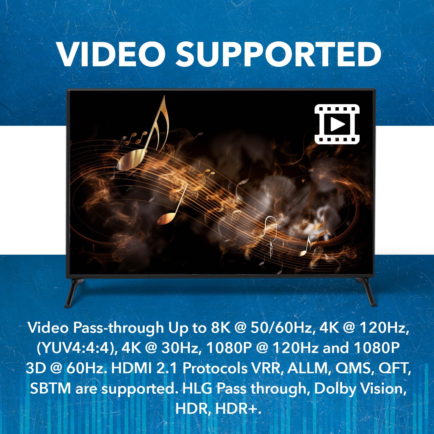 48gbps 8k Audio Extractor With Spdif And Lr Output Dolby Vision Bka