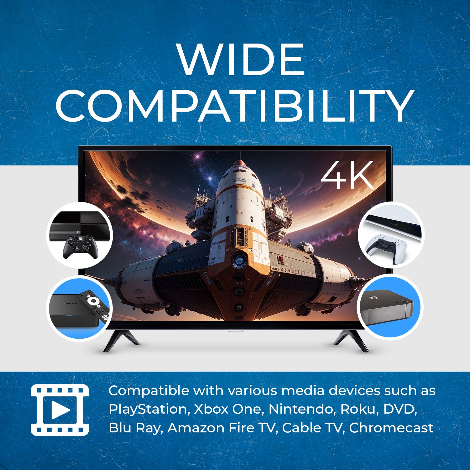 4K 4x2 HDMI Matrix Switch With ARC Audio Extraction, HDR & Downscaling ...