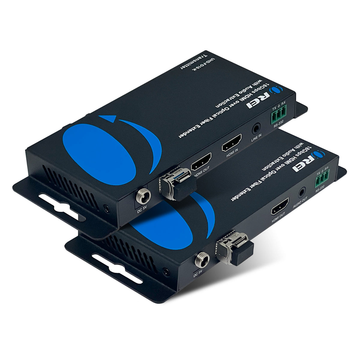 4K@60hz HDMI™ Extender (Loop, Bi-IR) - 10km (fiber-optic)-UHD-FO10-K ...