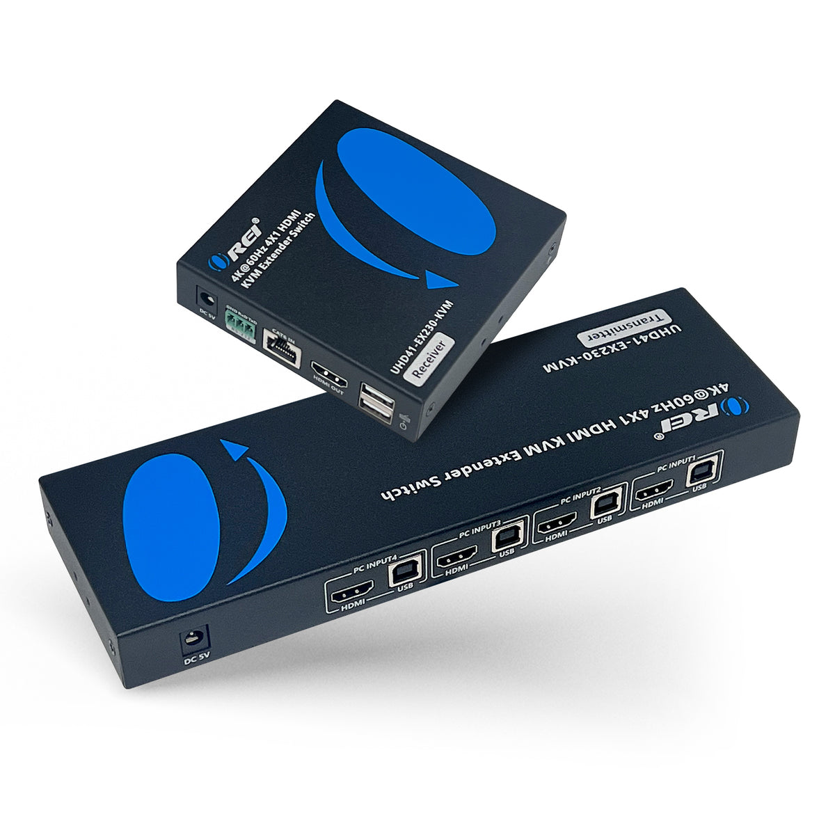 4K@60Hz 4x1 HDMI™ Extender Switch (KVM) - 230ft (cat6)-UHD41-EX230-KVM ...