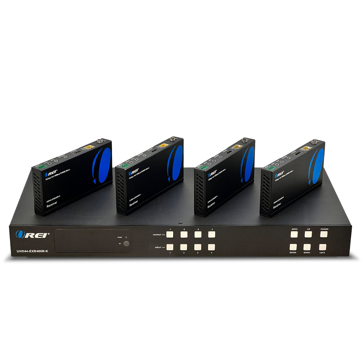 4K HDBaseT 4x4 HDMI™ Extender Matrix (Loop) - 400ft (cat6)-UHD44 ...