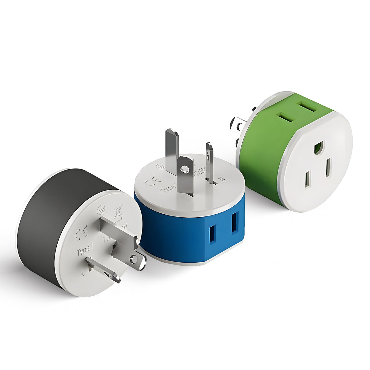 Australia Travel Adapter - 2 in 1 - Type I – OREI.COM