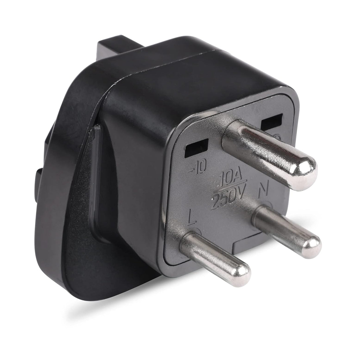 OREI European (Schuko) to India Plug Adapter - Convert European Type E ...