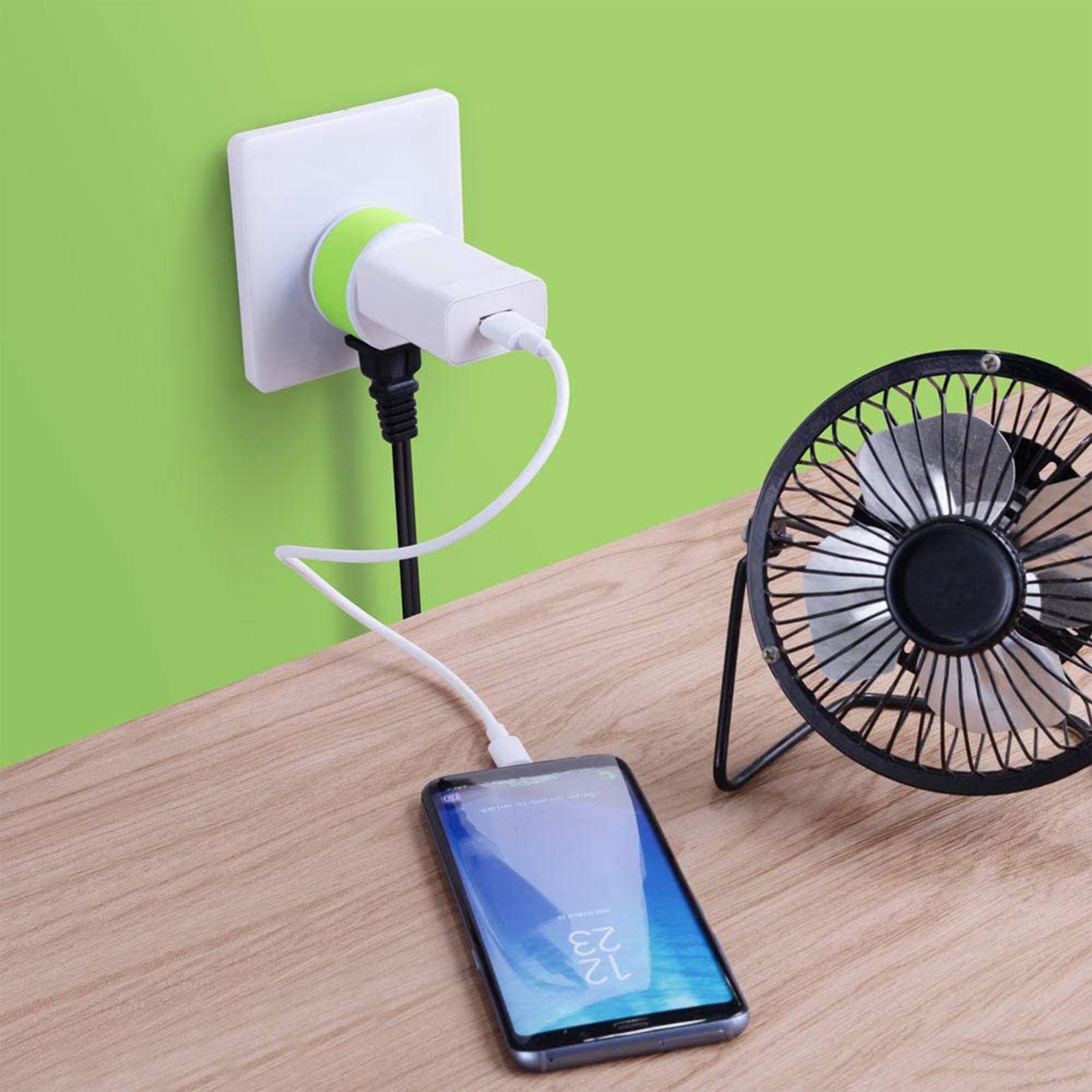 Denmark Travel Adapter - 2 in 1 - Type K - Compact Design (US-20) | OREI