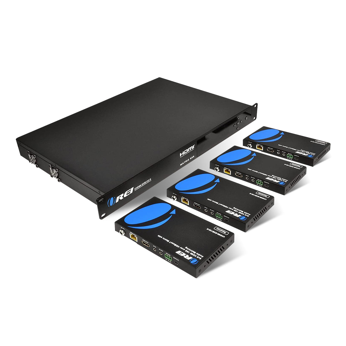 4K 6x4 HDMI HDBaseT Matrix Over CAT6/7 up to 132 Feet, 18Gbps Bandwidth ...